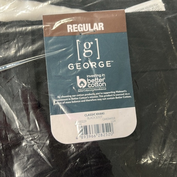 George | Pants | George Big Mens Flat Front Wrinkle Resistant Pants Nwt ...